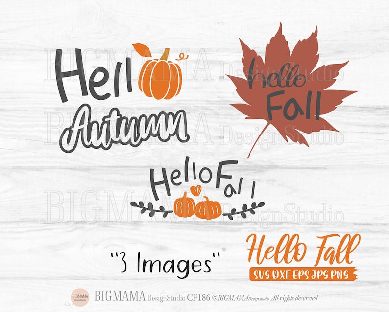 Hello Fall SVG,Hello Fall PNG,Hello Fall Sign,DXF,Hello Fall | Inspire ...