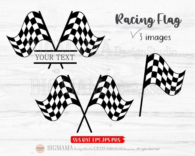 42Racing Flags SVG,Checkered Flag,Start Flags,Race,Finish Fl | Inspire ...