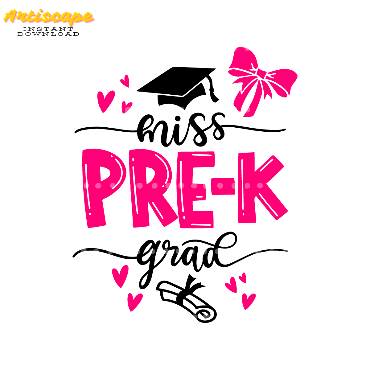 Graduation svg Digital Download Files | Inspire Uplift