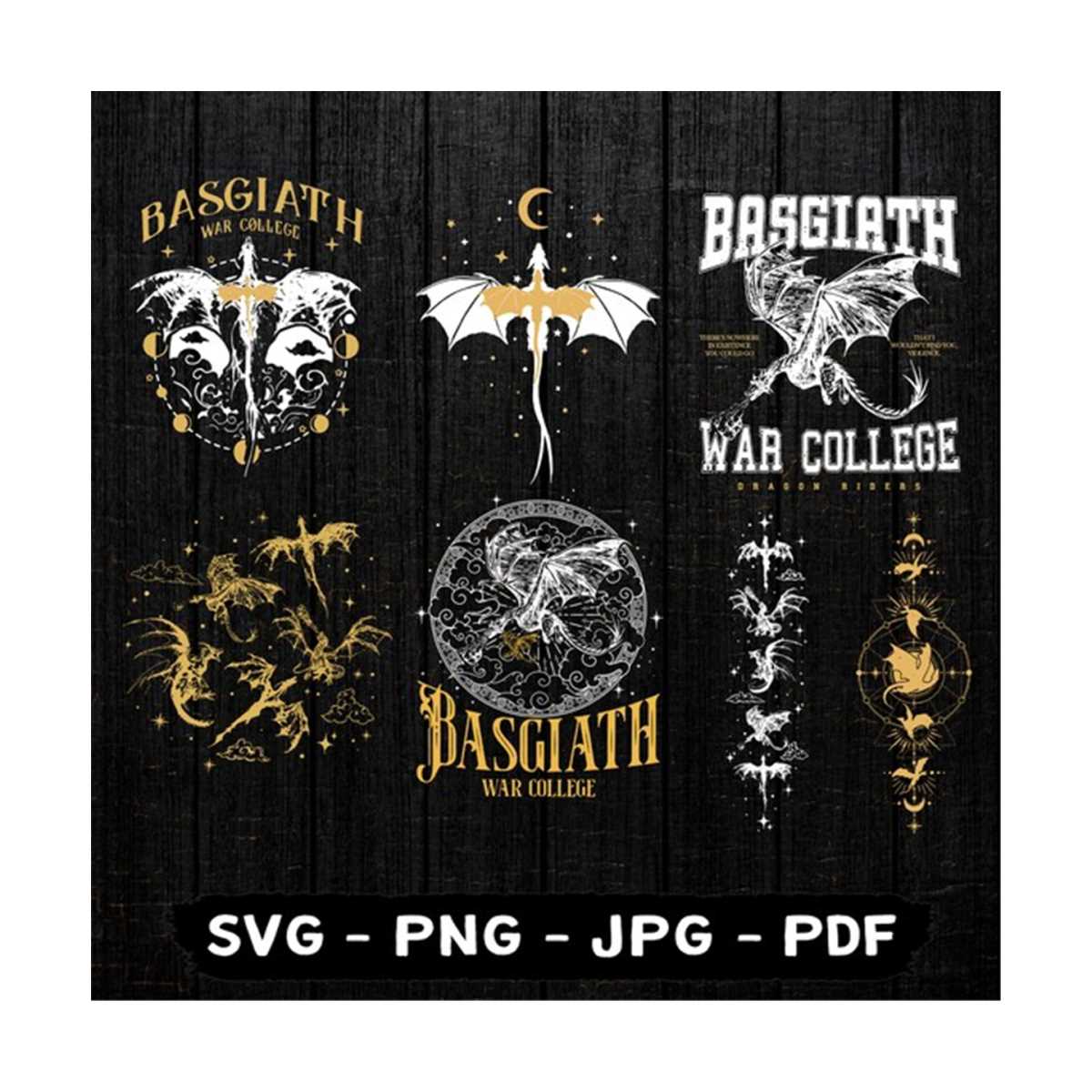 Fourth Wing Bundle Svg, Basgiath War College Svg, Dragon Rid | Inspire ...