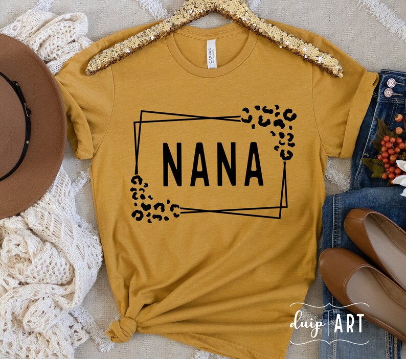 Leopard Nana SVG, Nana svg, Leopard svg, Nana Mode svg, Gran - Inspire Uplift