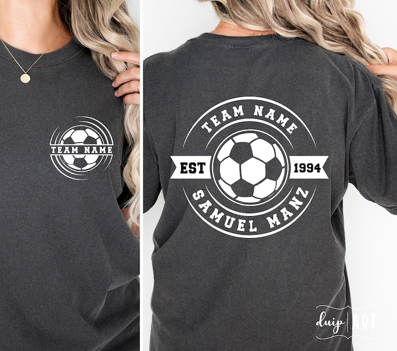 Soccer Team Svg Png, Soccer svg, Soccer Player Template, Soc | Inspire ...