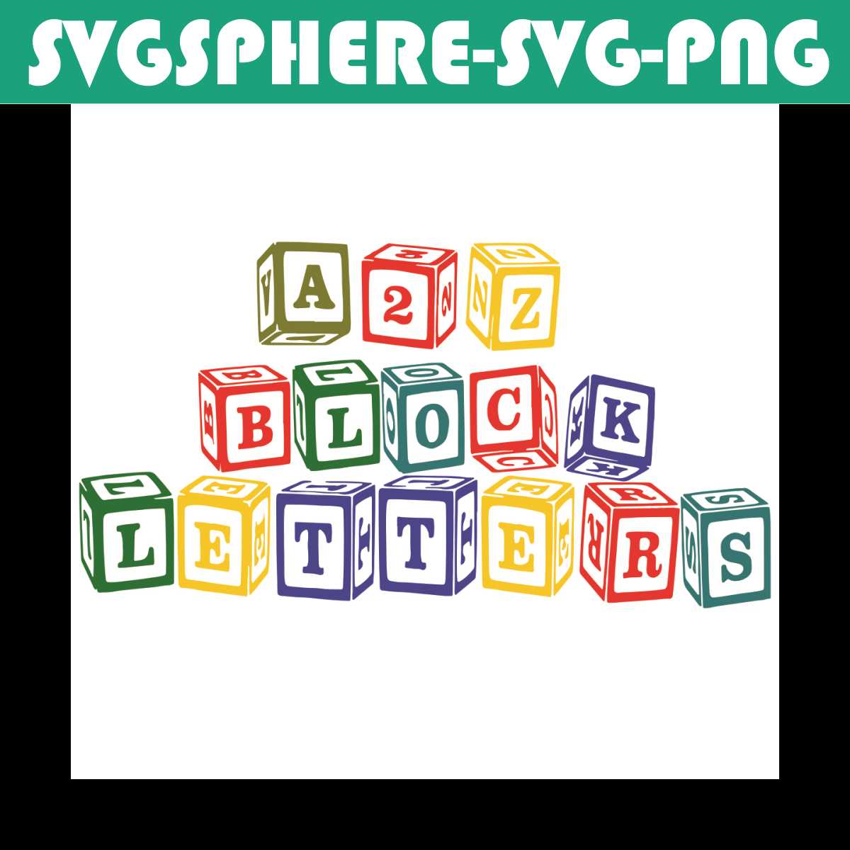 Alphabet And Numbers Block Monogram Svg, Trending Svg, Alpha | Inspire ...