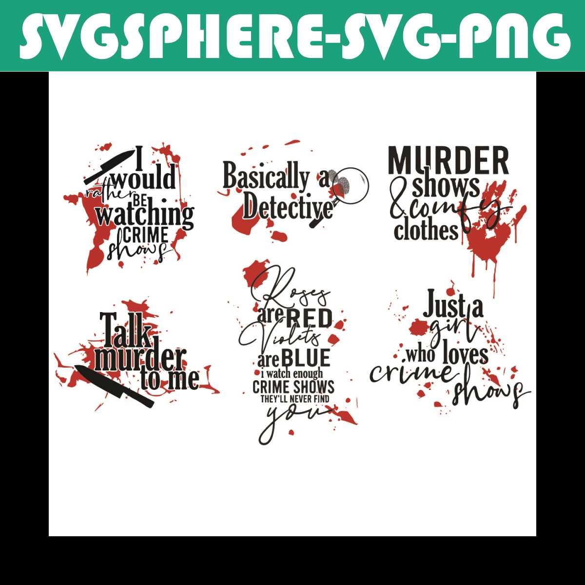 Crime Shows Bundle Svg, Trending Svg, Crime Shows Svg, Murde | Inspire ...