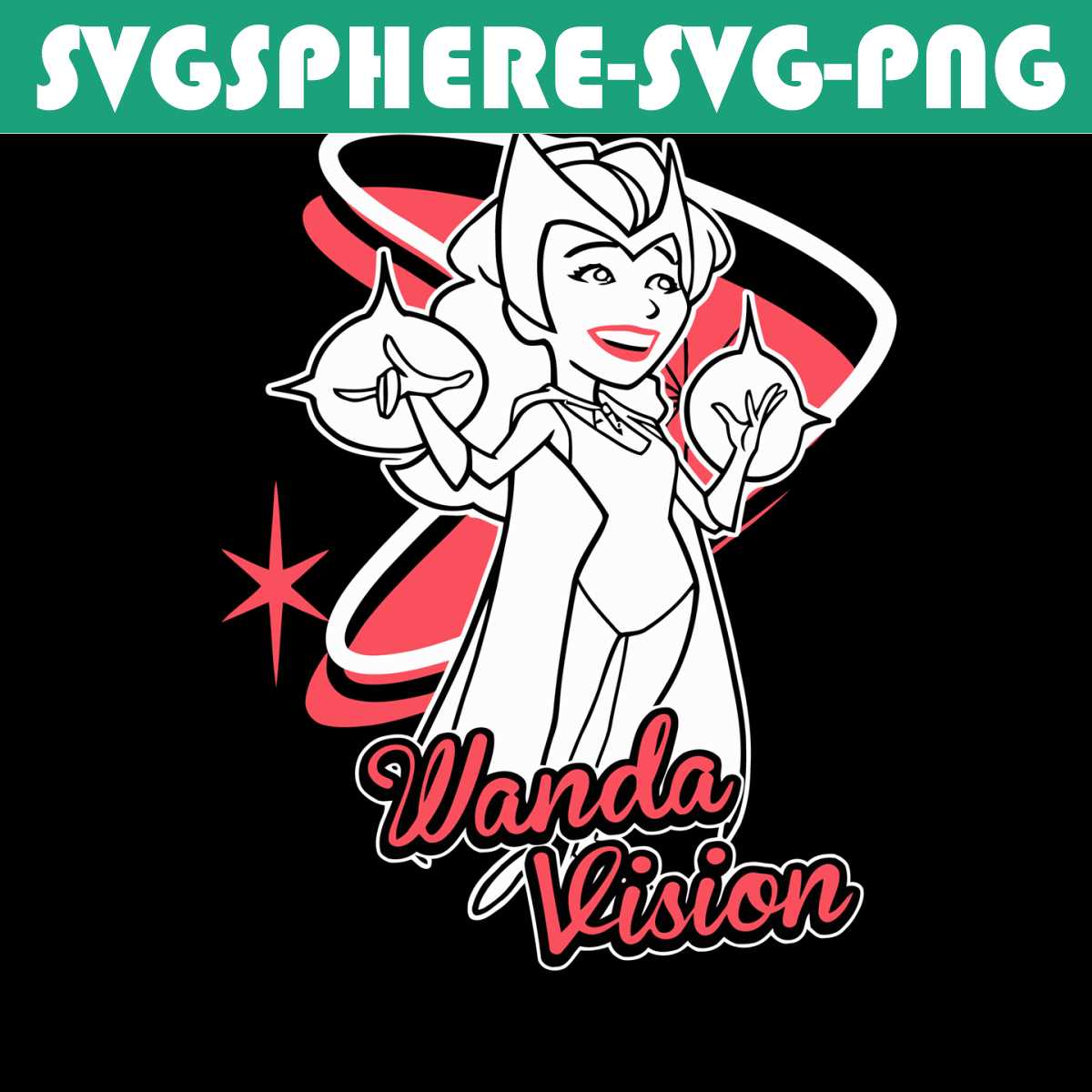 Wanda Vision Svg, Trending Svg, Wanda Vision, Wanda Svg, Vis | Inspire ...