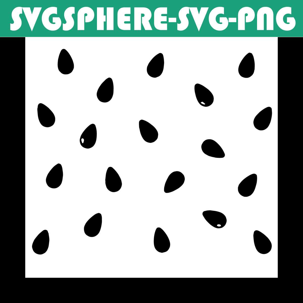 Watermelon Seeds Svg, Trending Svg, Watermelon Svg, Seeds Sv - Inspire ...