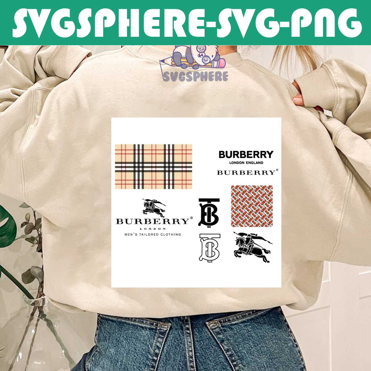 Burberry Logo Svg Bundle, Trending Svg, Burberry Svg, Burber | Inspire ...