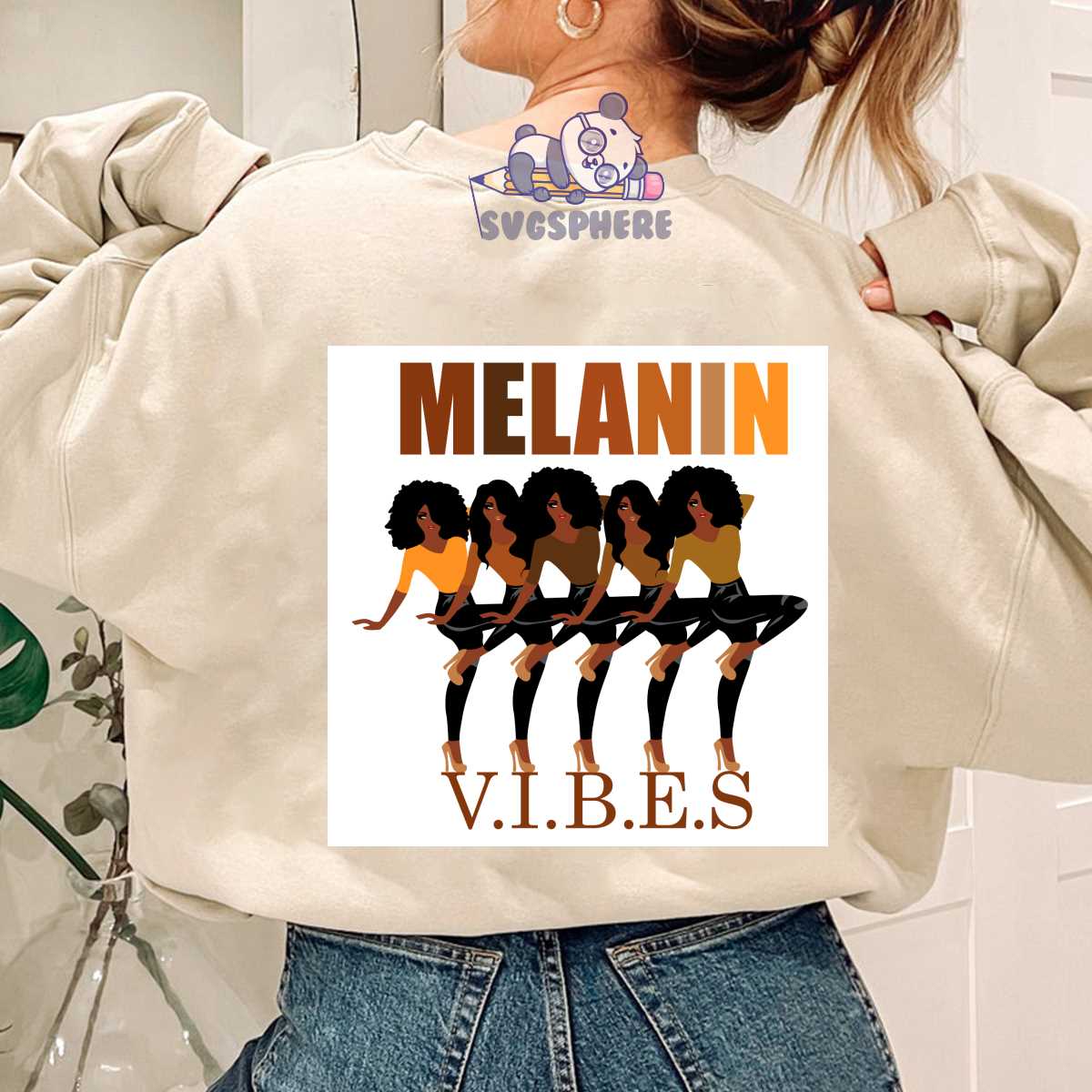 Melanin Vibes Svg, Melanin Svg, Black Girl Magic, Black Girl | Inspire ...