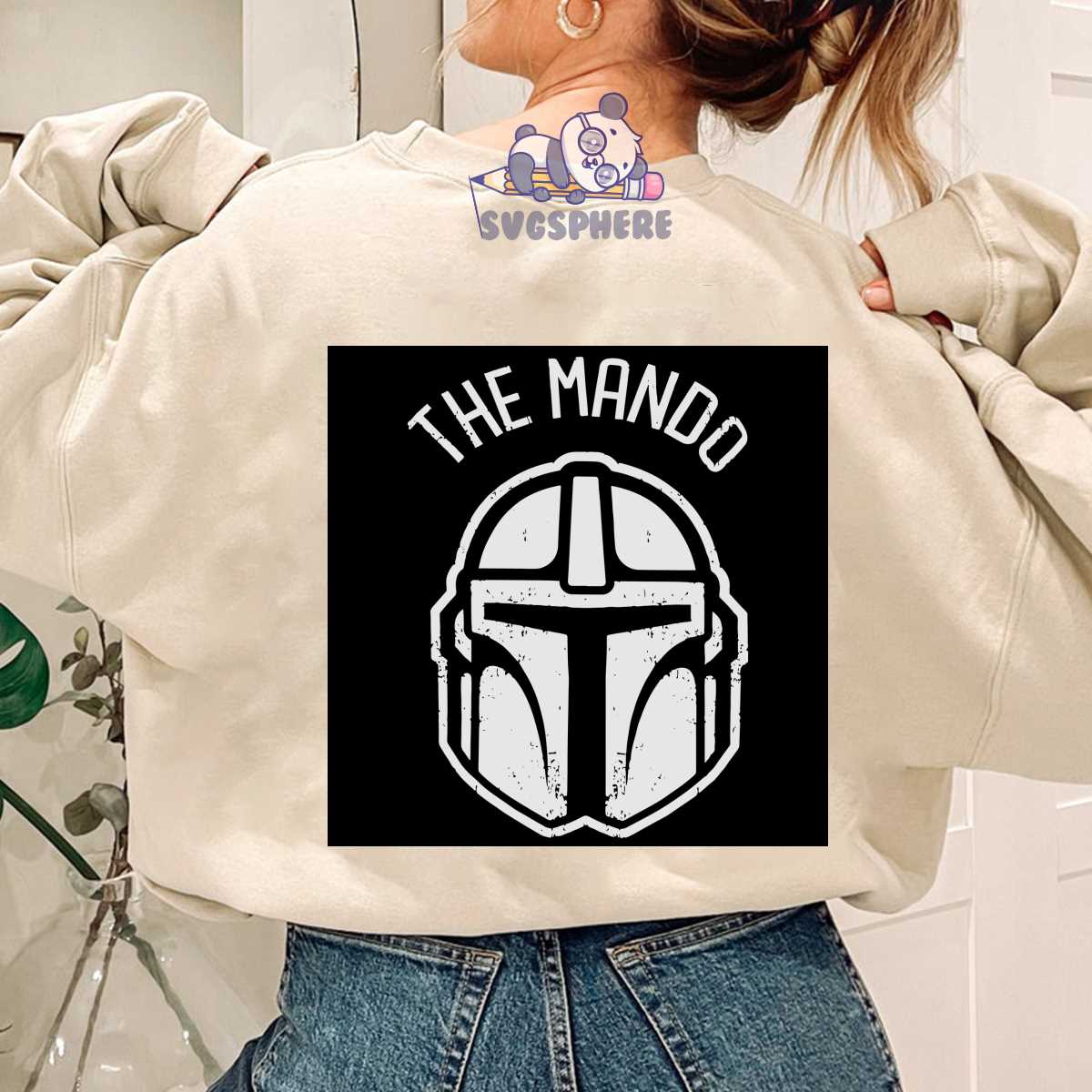 The Mando Star Wars Svg, Trending Svg, Mandalorian Svg, Star | Inspire ...