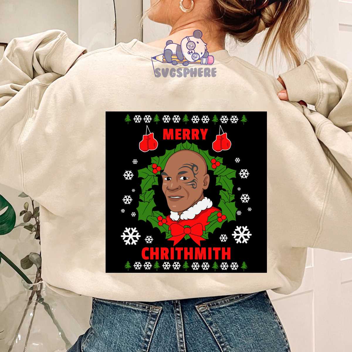 Merry Chrithmith Mike Tyson Svg, Christmas Svg, Xmas Svg, Me | Inspire ...