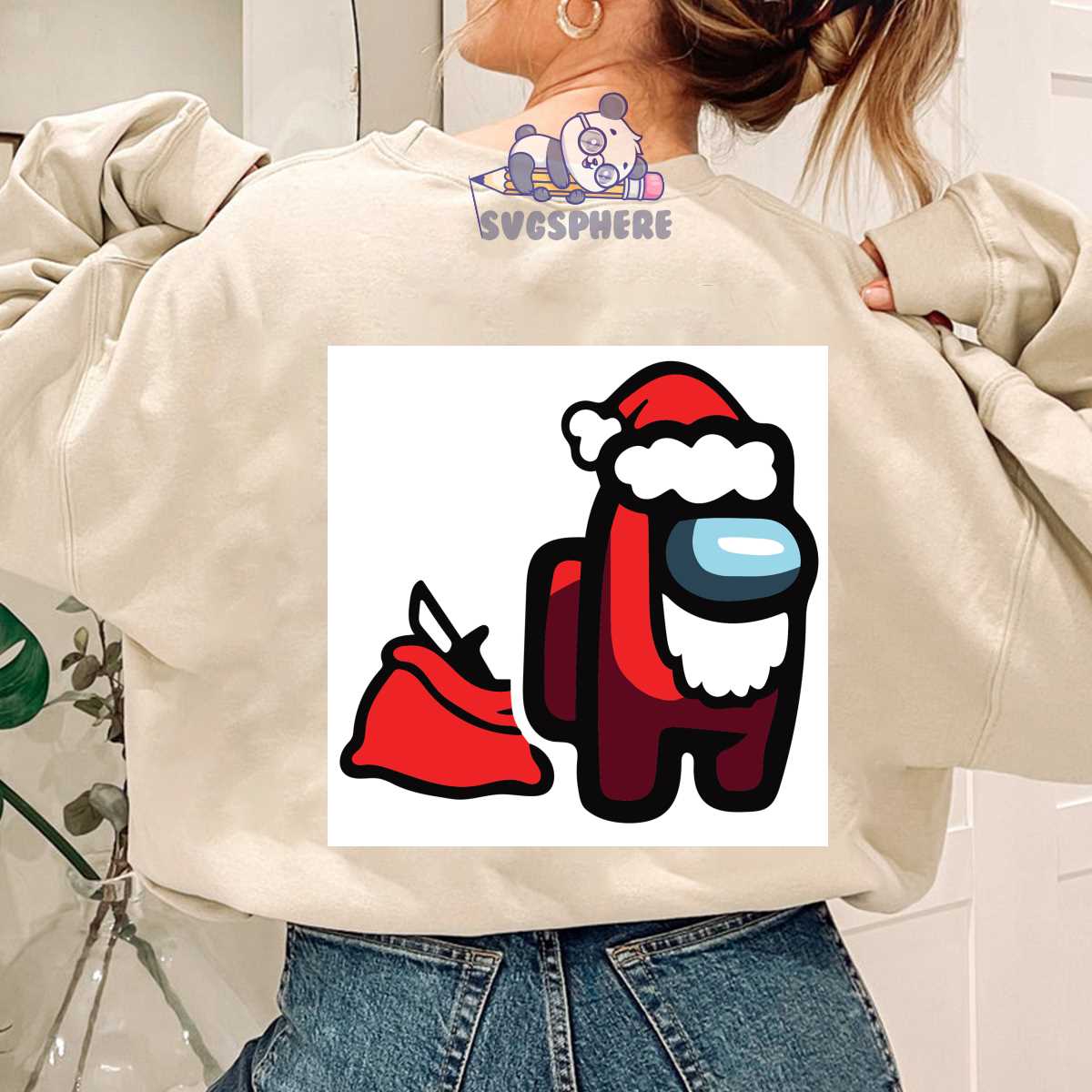 Santa Among Us Svg, Christmas Svg, Xmas Svg, Merry Christmas | Inspire Uplift