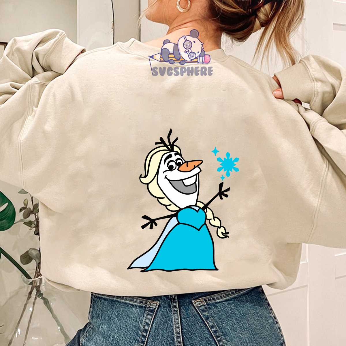 Olaf SVG Elsa dress frozen dxf png clipart , cut file layere | Inspire ...