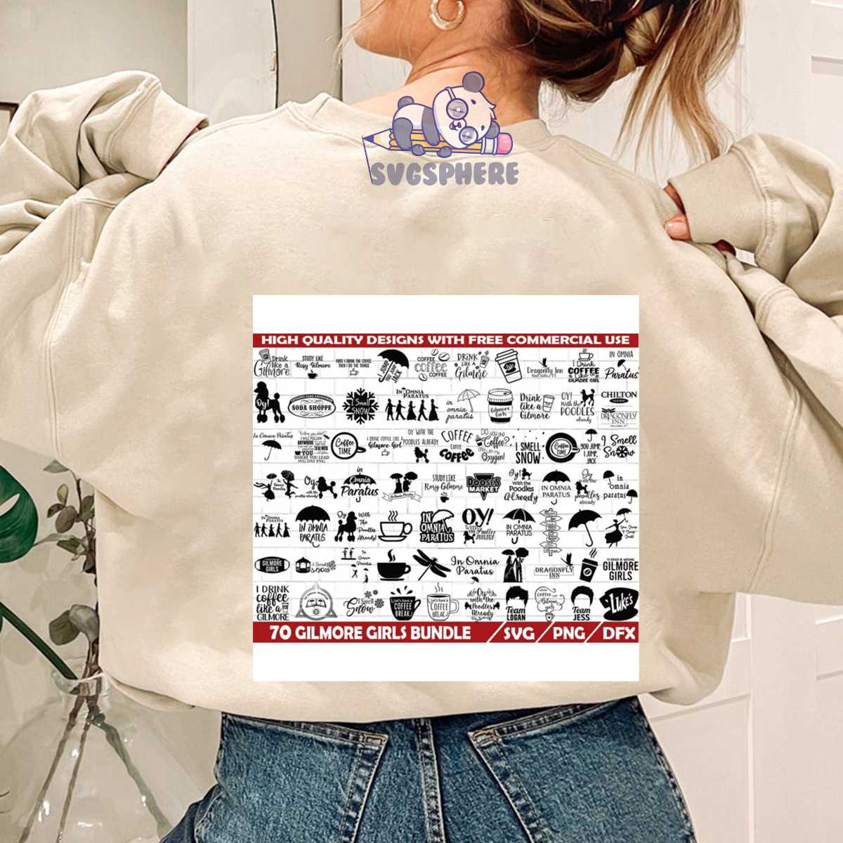 Gilmore Girls Svg, In Omnia Paratus Svg, Gilmore Girls Quote | Inspire ...