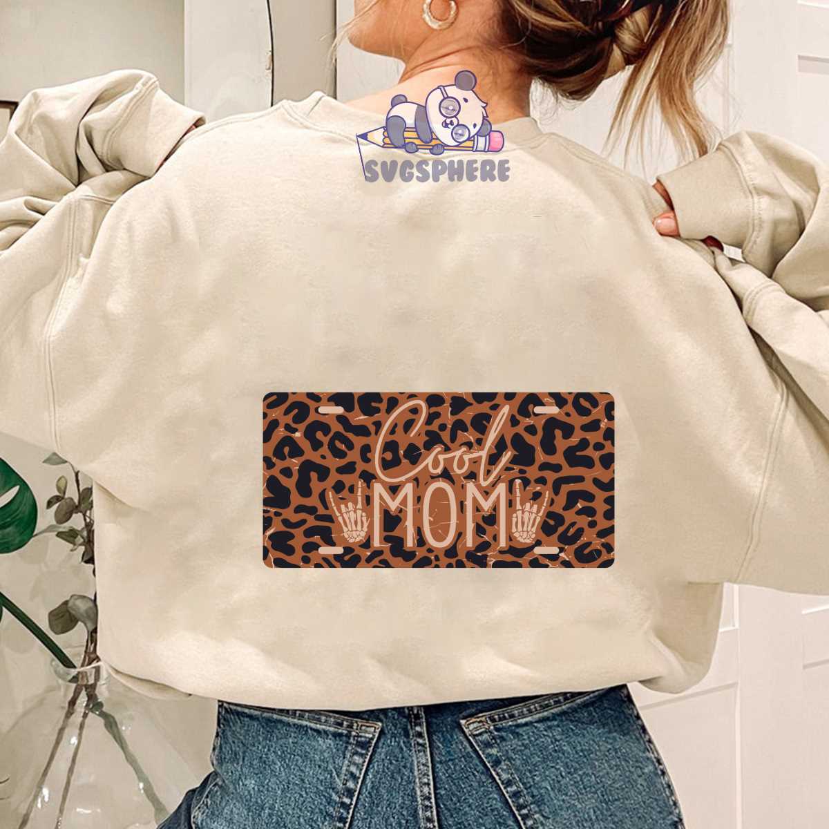 Mom License Plate Template PNG, Sublimation Designs,Hippie t | Inspire ...