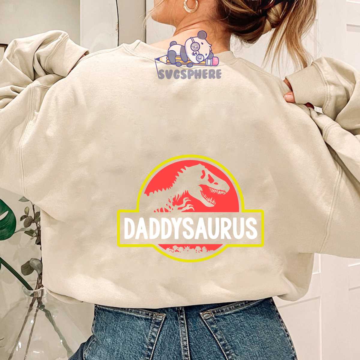 Daddysaurus Svg, Daddy Svg, Dad Dinosaur Svg, Trex Svg, Funn - Inspire ...