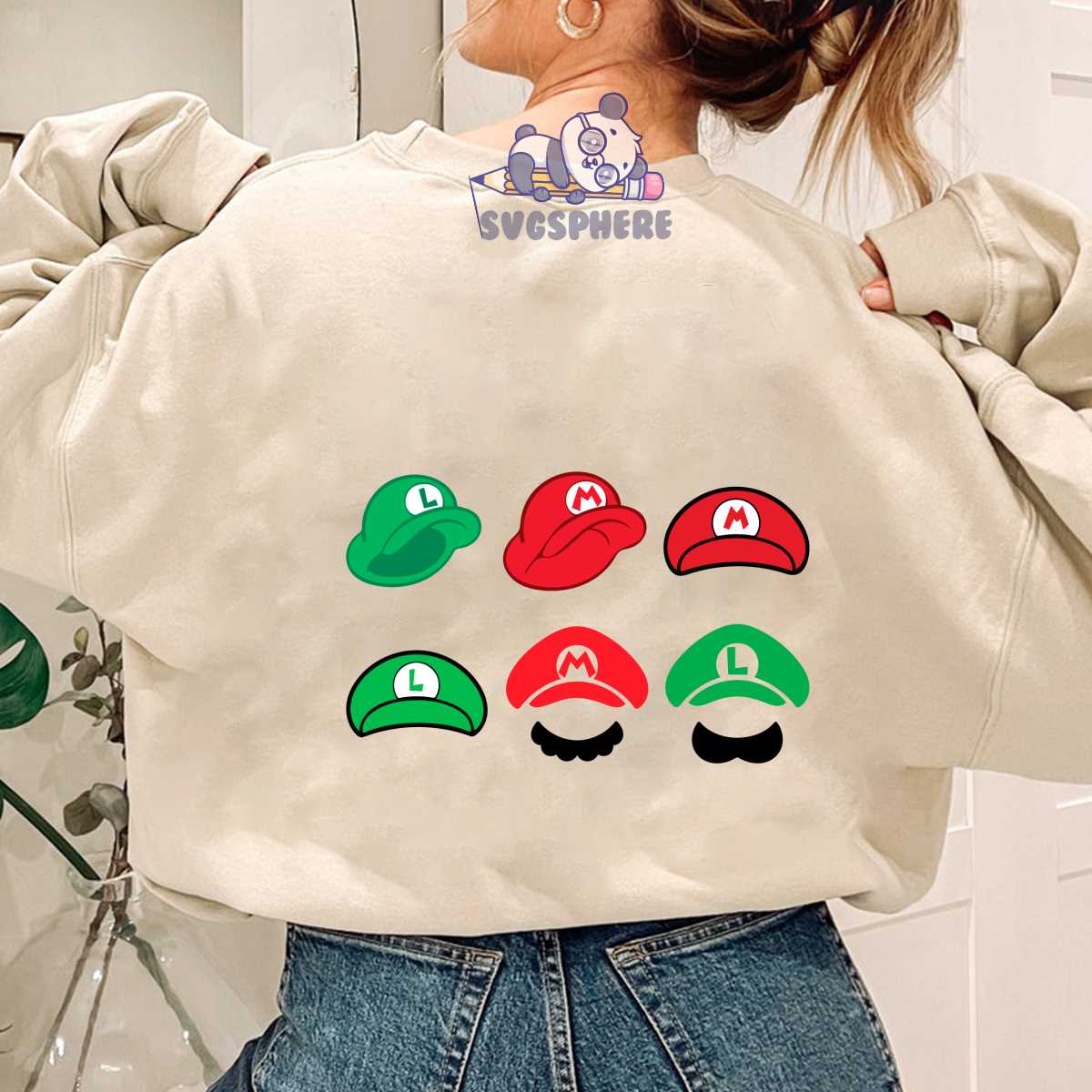 Mario svg, Mario Hat svg, Mario & Luigi Hat SVG / PNG Cut Fi | Inspire ...