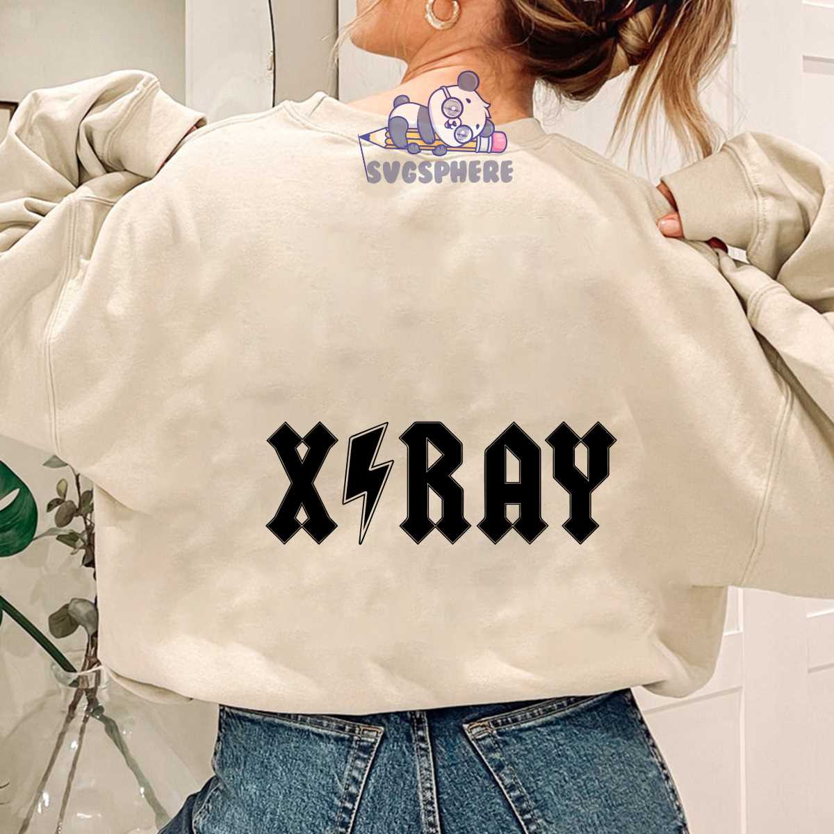 X Ray Lightning Bolt SVG, Radiologic Technologist Svg, X Ray | Inspire ...