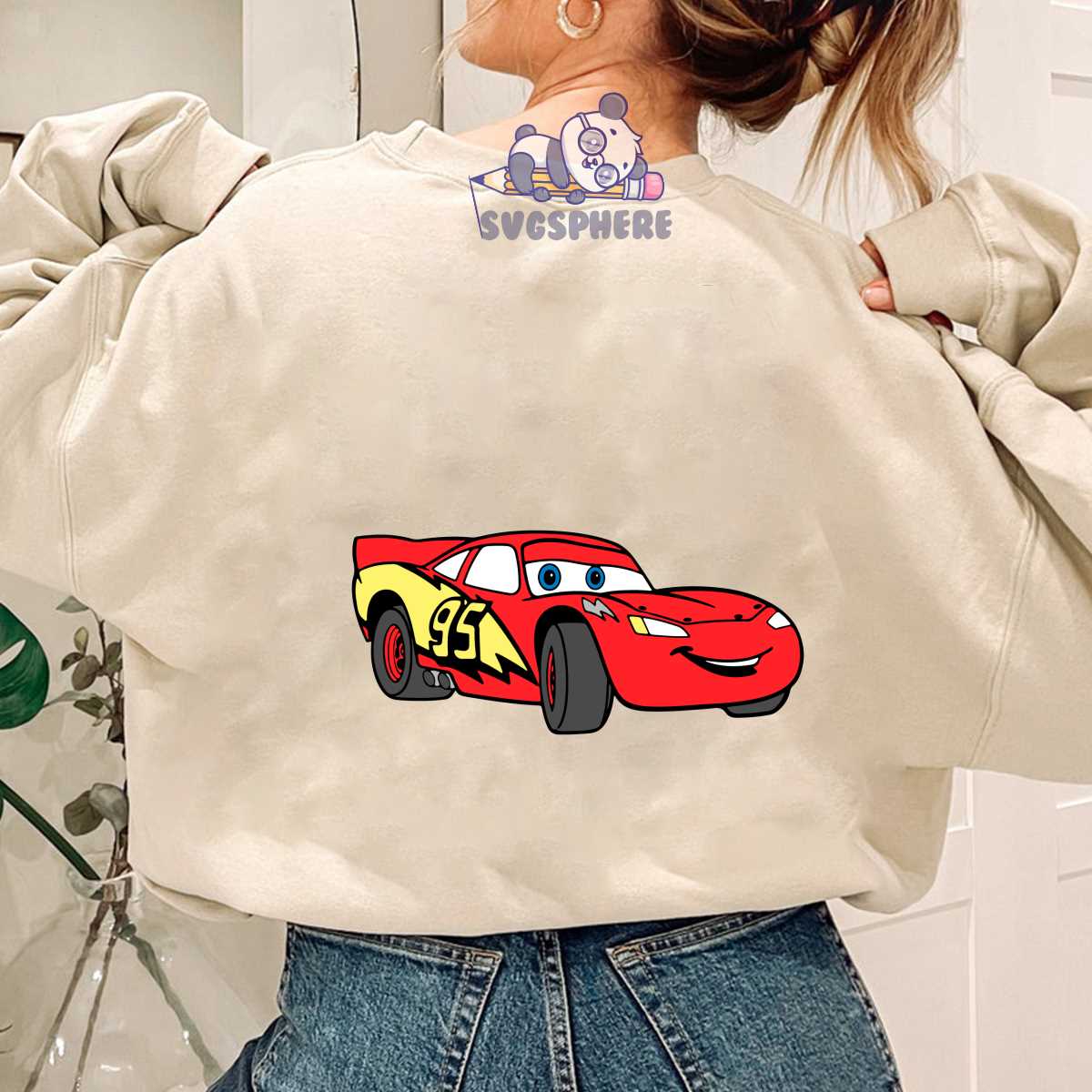 Lightning McQueen Cars Vector Svg, Cars SVG, Lightning McQue | Inspire ...