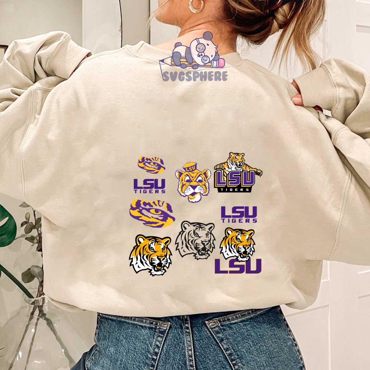 LSU Bundle Svg / Png / Eps / Dxf | Inspire Uplift