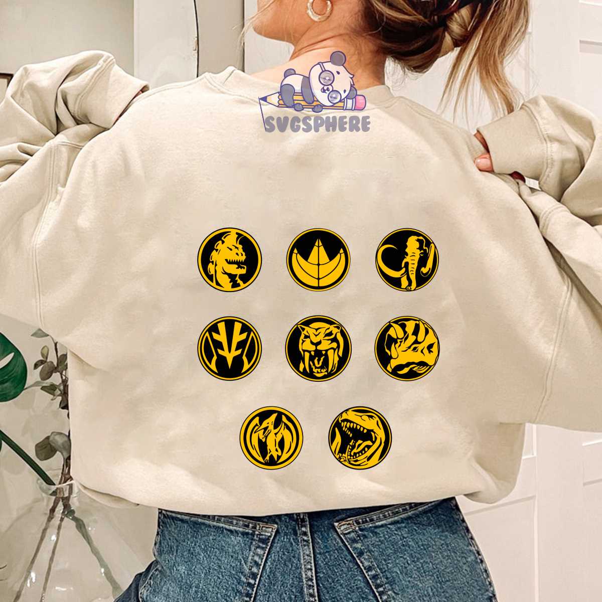 Ranger Cut Files, Power Coin, Dinosaurs Coins , SVG PNG EPS | Inspire ...