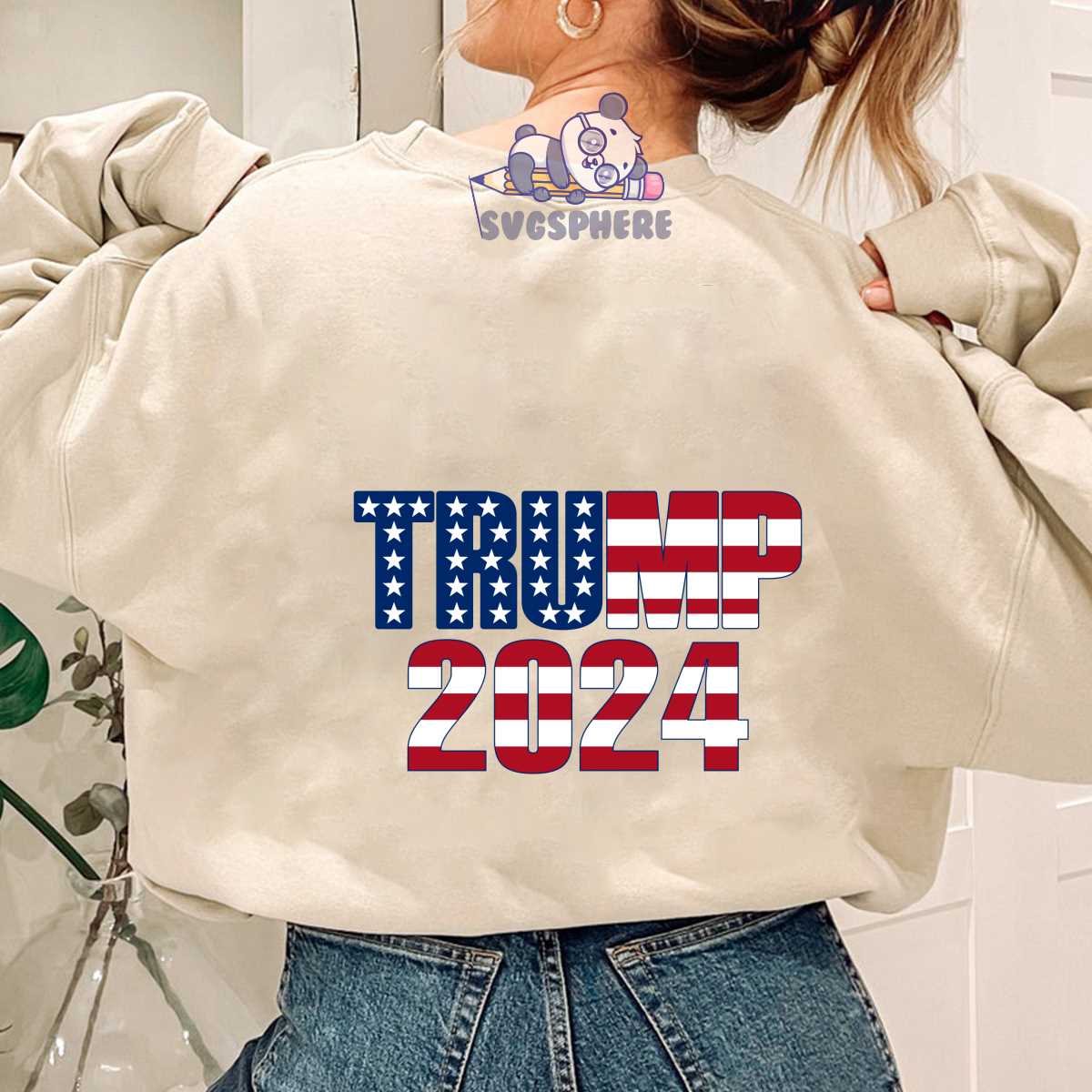 Trump 2024 Flag svg, President Trump, Merica Svg, Trump Flag | Inspire ...