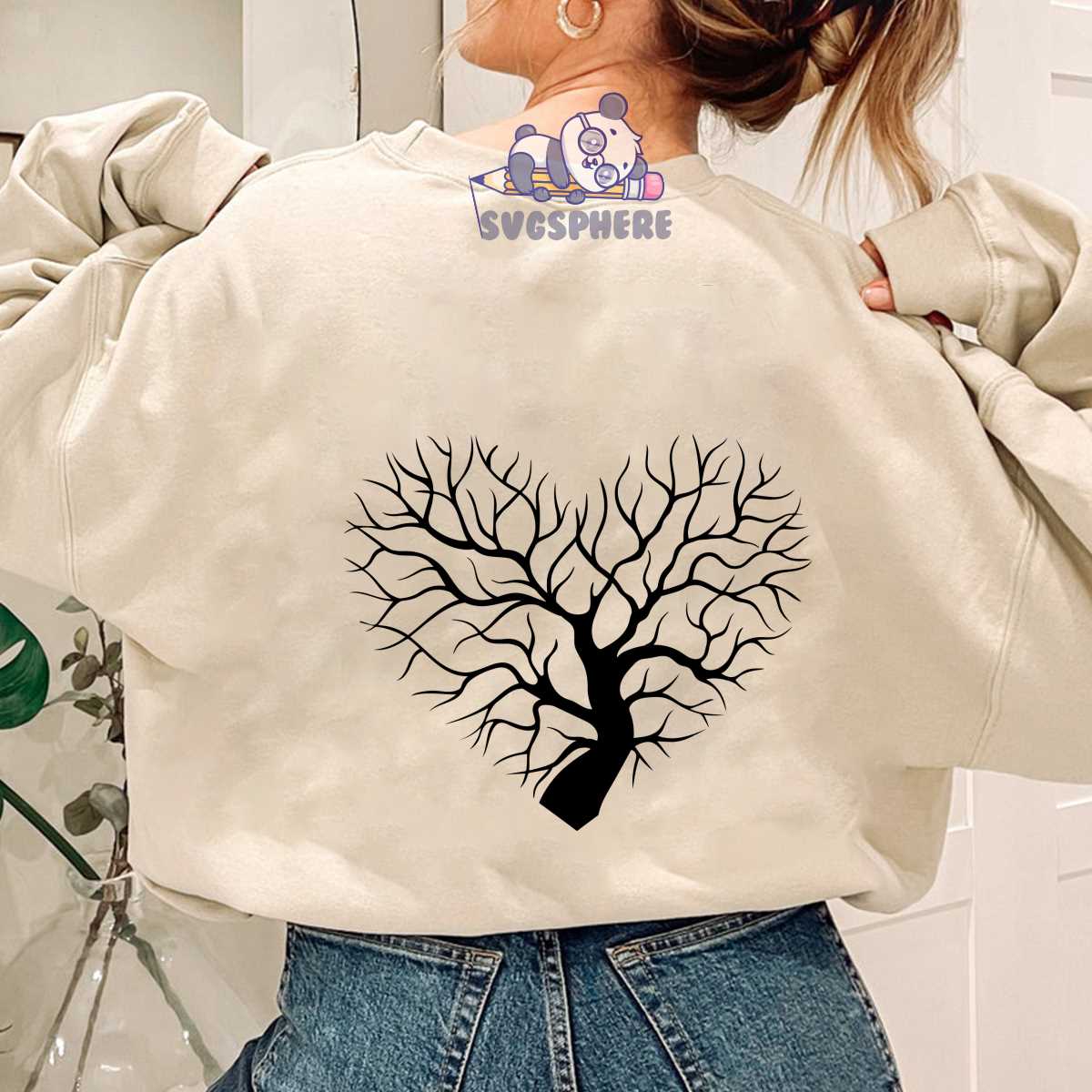 Heart tree svg, Tree of life Svg, Tree Roots SVG, Tree Clipa - Inspire ...