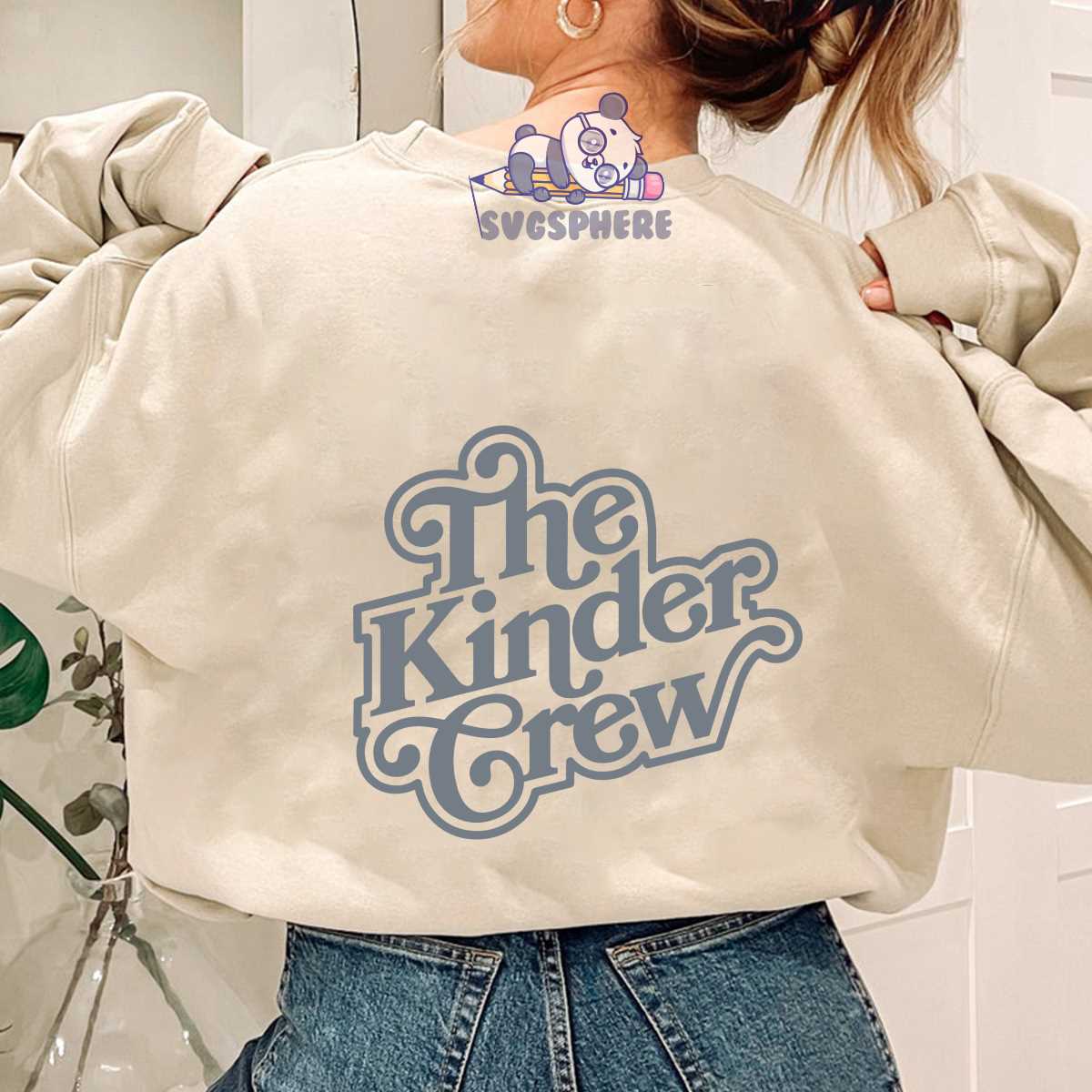 Kinder Crew Svg, Png Dxf Eps, Kindergarten Crew Teacher Shir | Inspire ...