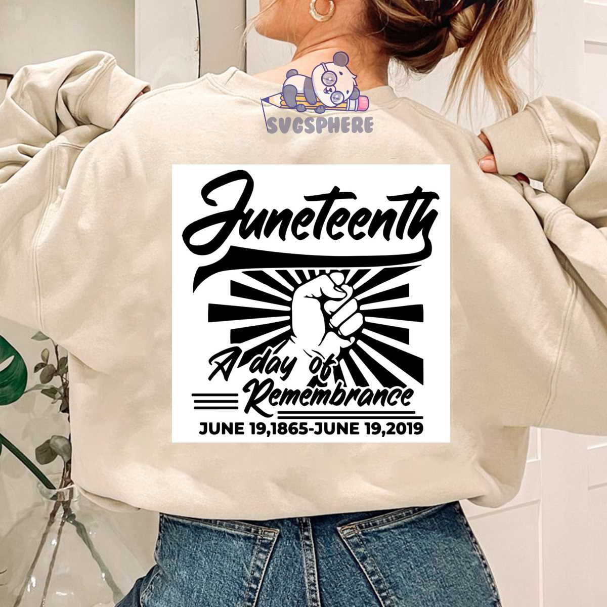 Juneteenth A Day Of Remembrance Svg, Juneteenth Svg, Junetee | Inspire ...