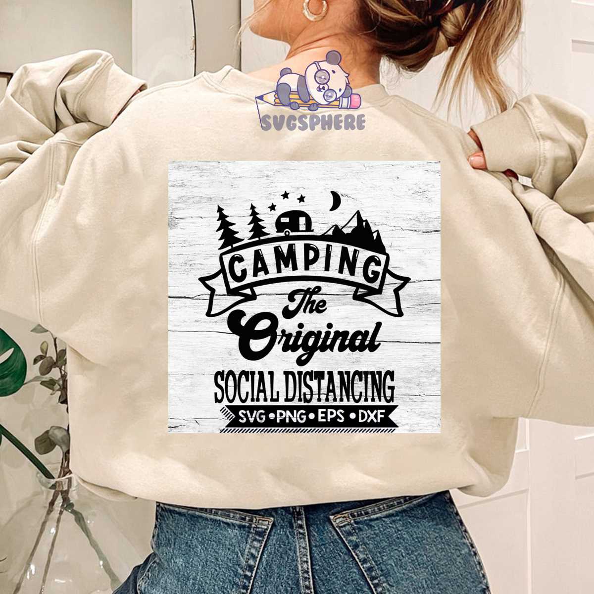 Camping The Original Social Distancing Svg, Cricut File, Svg | Inspire ...
