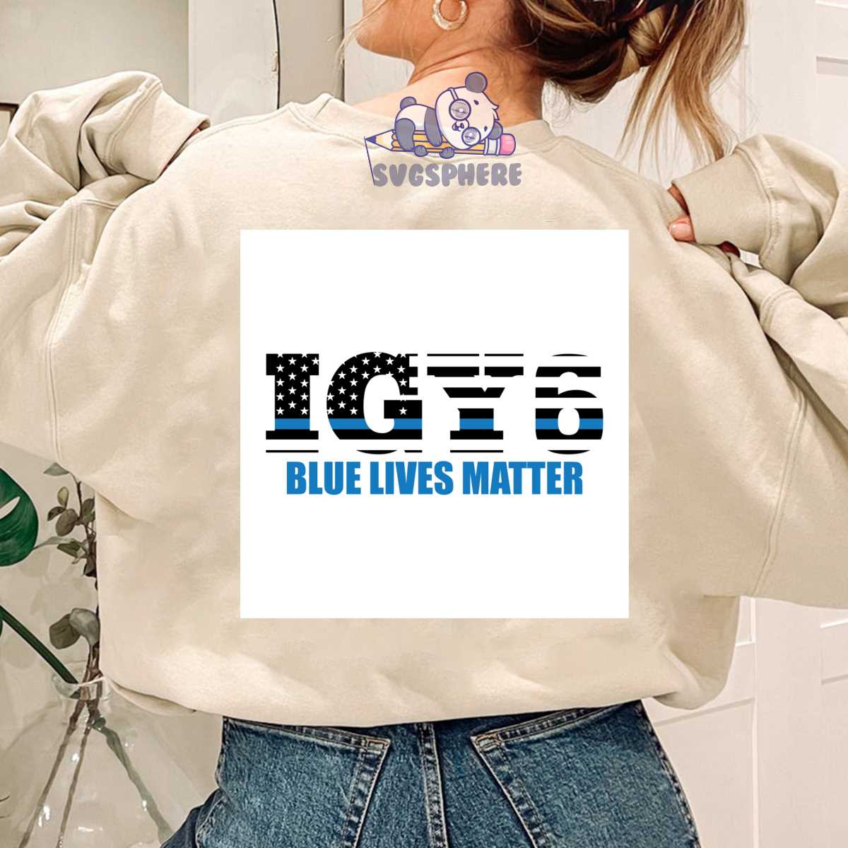I GOT your Six, IGY6 svg, IGY6 png, blue lives matter svg, b | Inspire ...