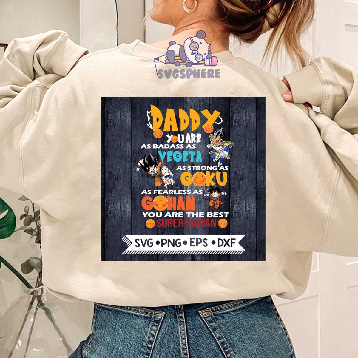 Daddy bundle, Goku Svg, Dragon ball Svg Father's day, Marvel | Inspire ...
