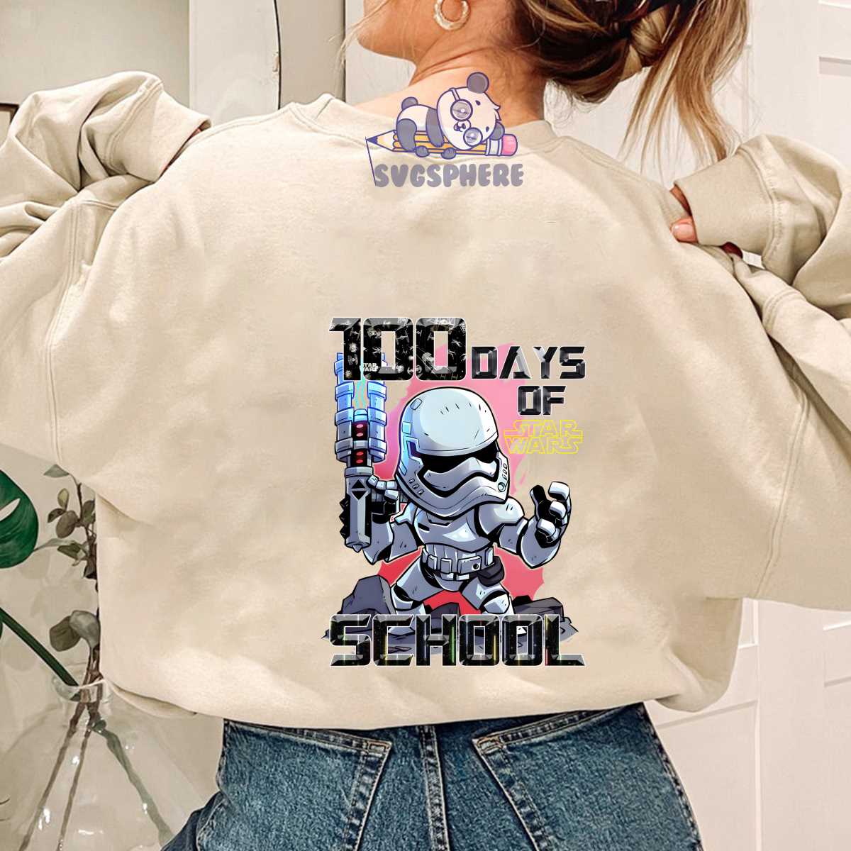 100 days of school star wars png | Inspire Uplift