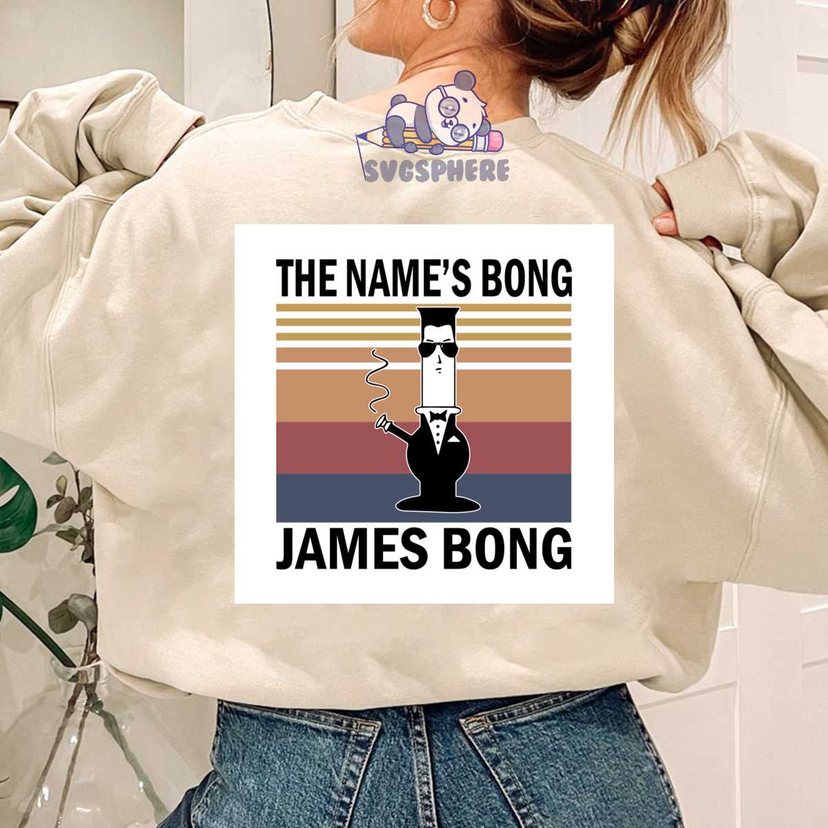 Vintage The Names Bong svg, James Bong SVG, Funny James Bong | Inspire ...