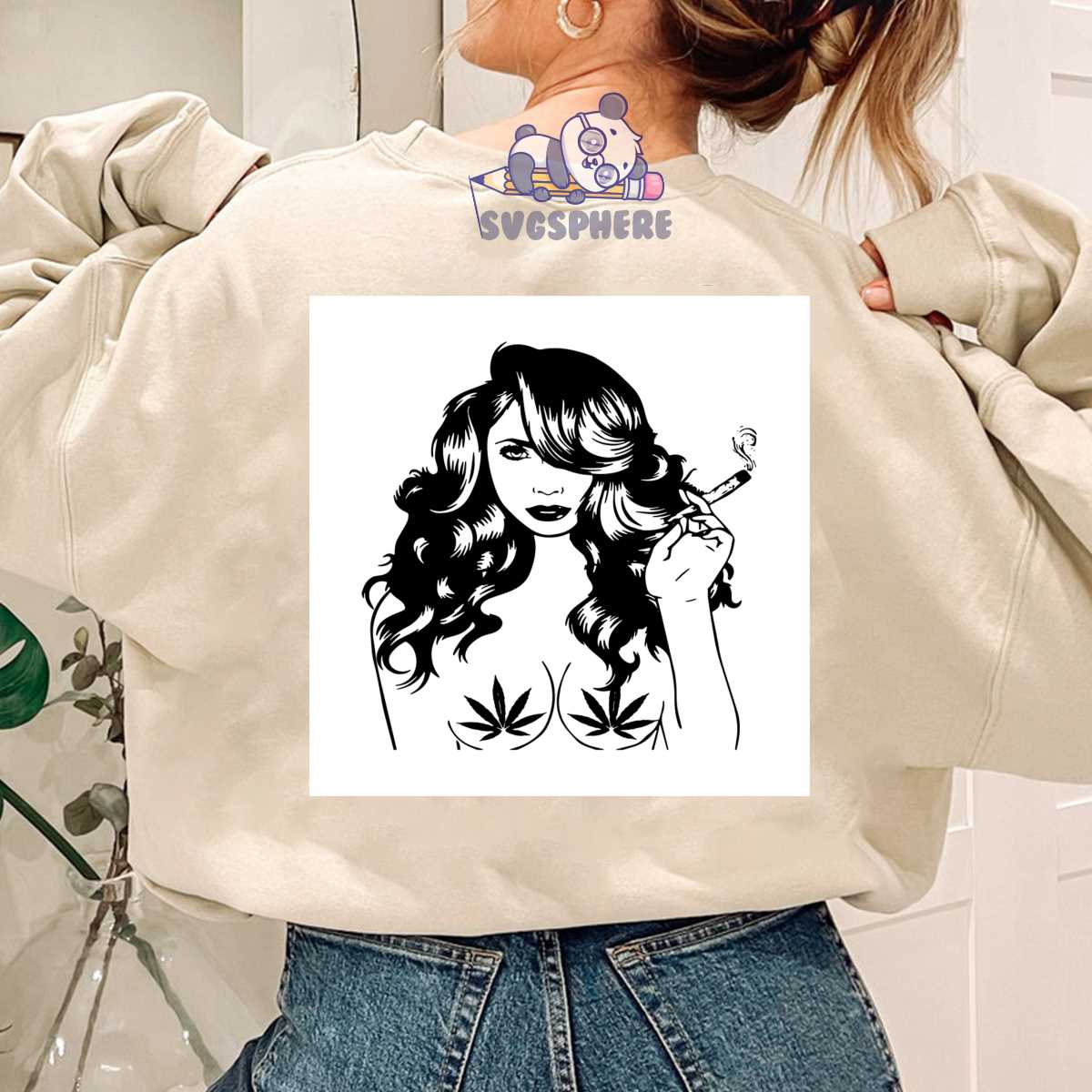 Pretty Weed Lady,Cannabis,Herbs svg,High Life,Medical use, M | Inspire ...