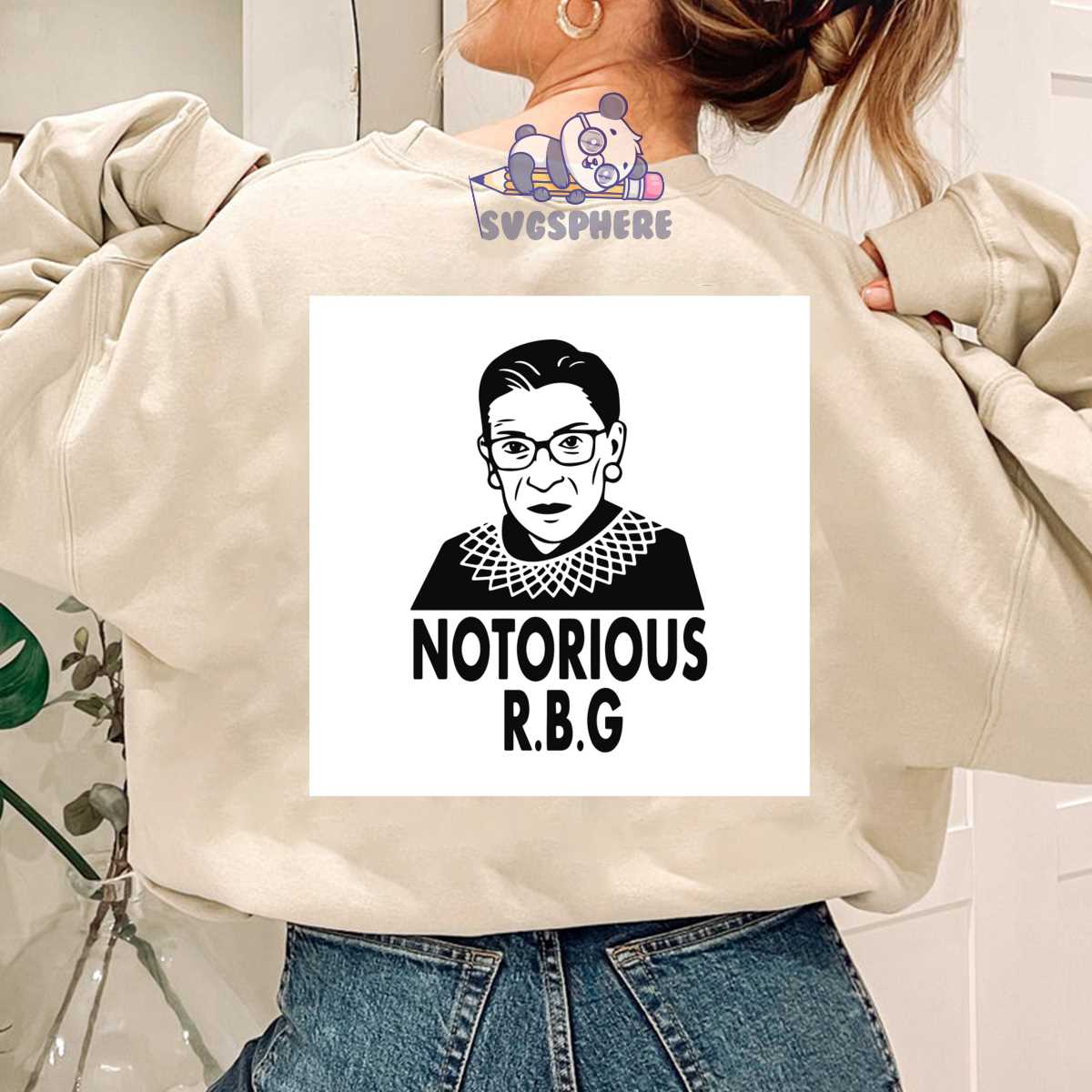Notorious RBG SVG, Notorious SVG, Girl Power SVG | Inspire Uplift
