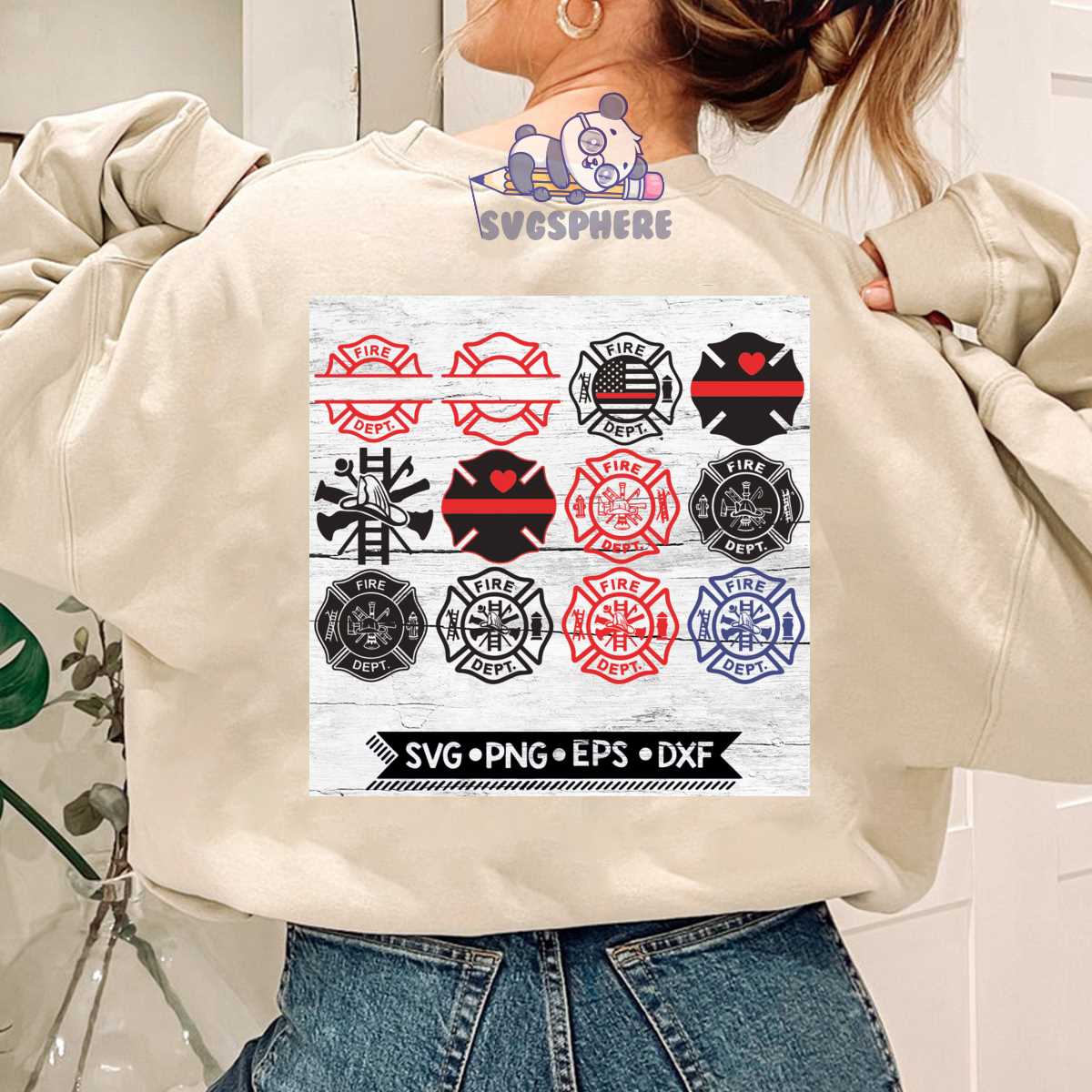 Firefighter SVG, Bundle, files for cricut, Logo Svg, Svg | Inspire Uplift