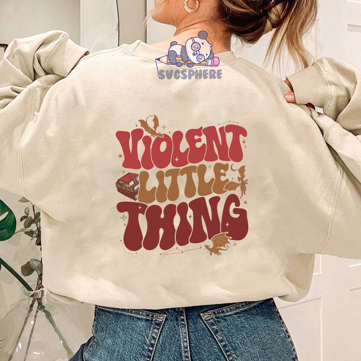 Violent Little Thing Xaden Riorson SVG | Inspire Uplift