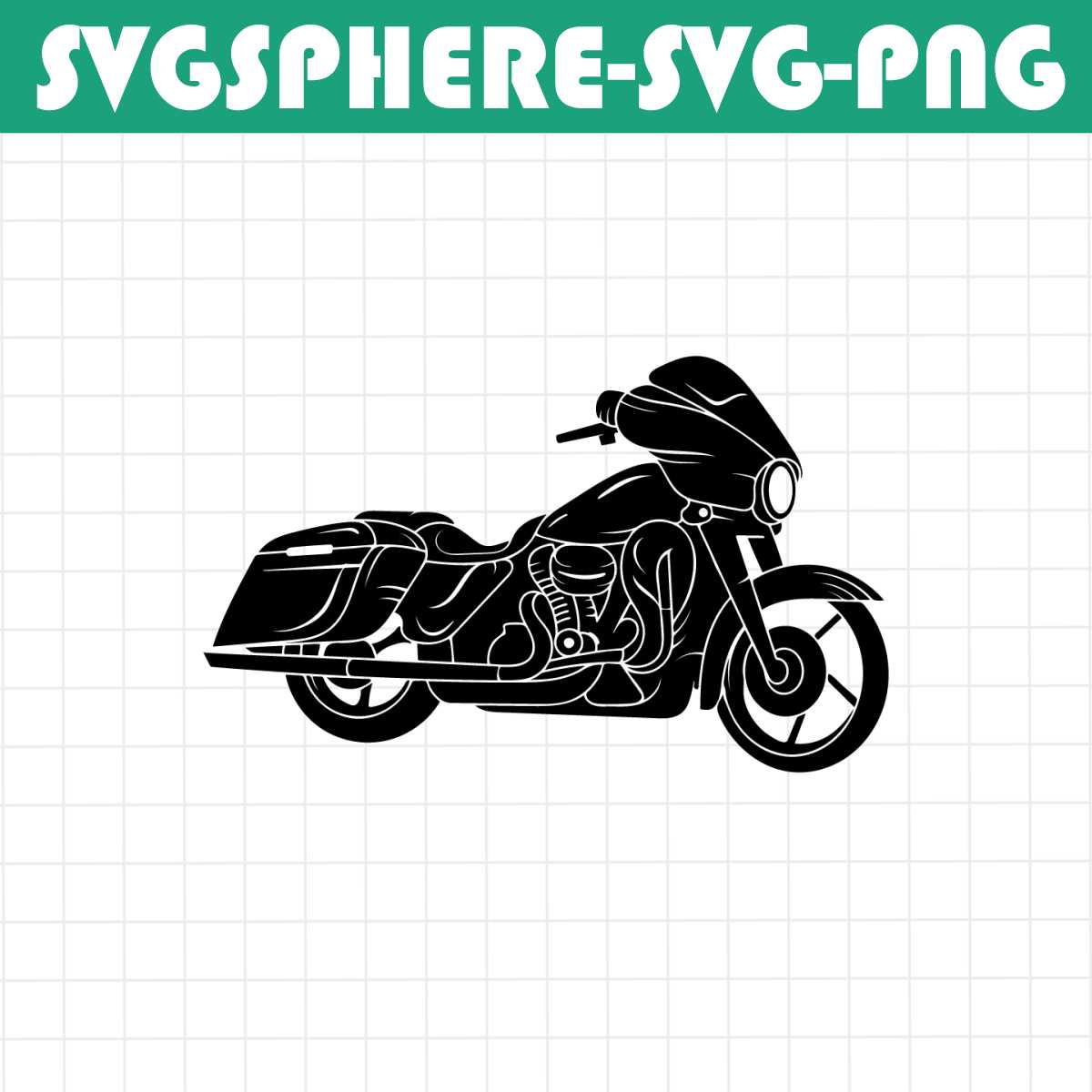 Motorcycle SVG File, Motorcycle Cut File, Motorcycle Clipart | Inspire ...