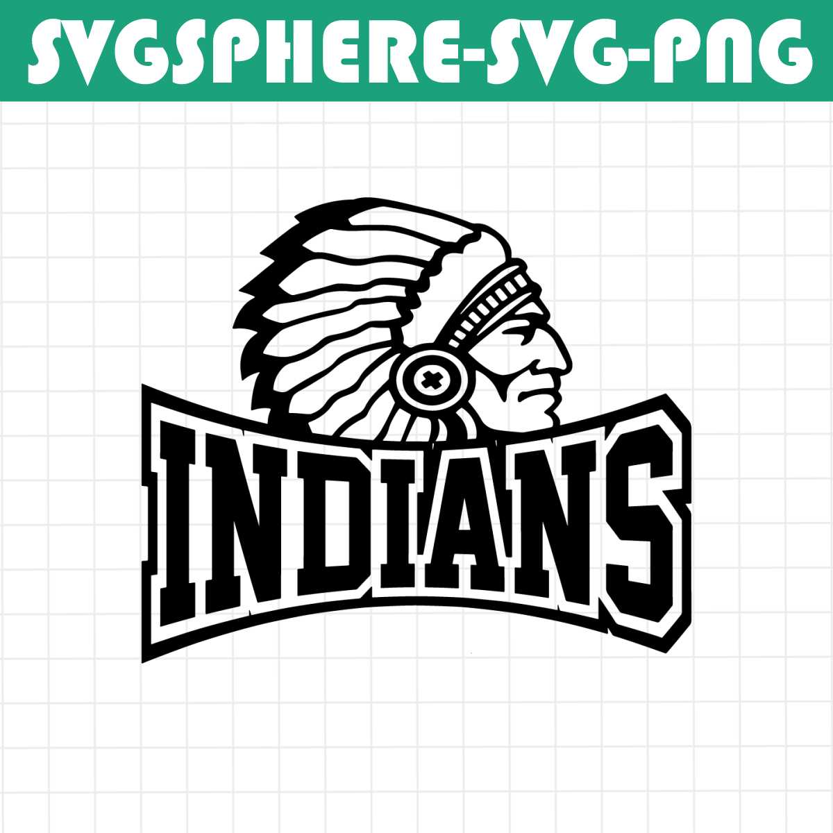 Indians svg, Indian svg, Indians mascot png, Indians png, In | Inspire ...