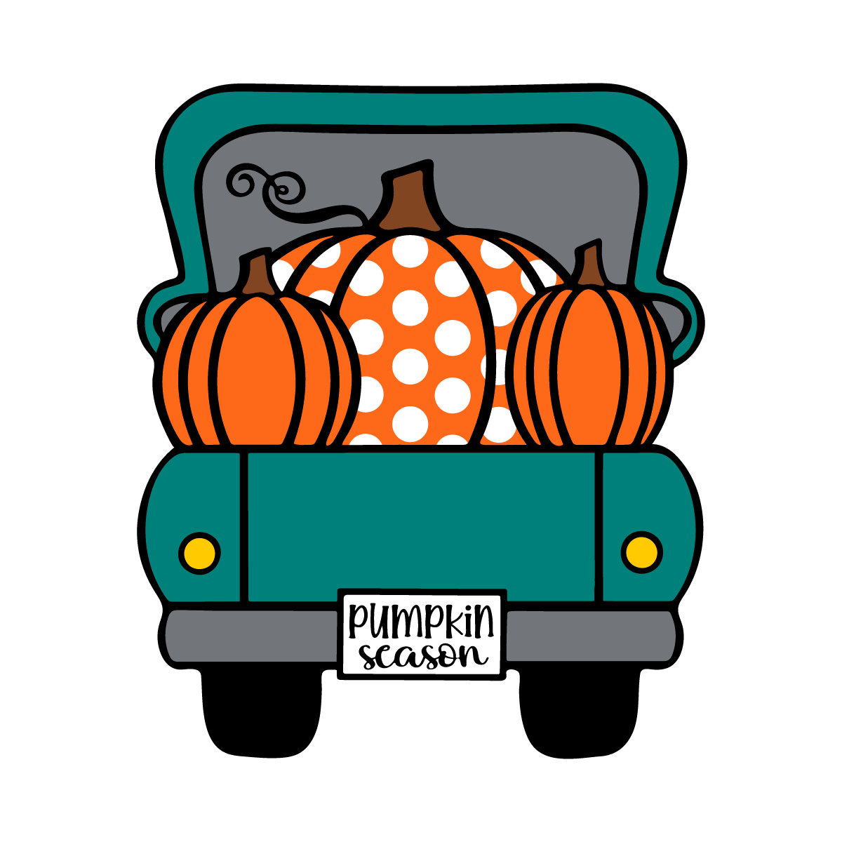 Fall Truck Svg | Inspire Uplift