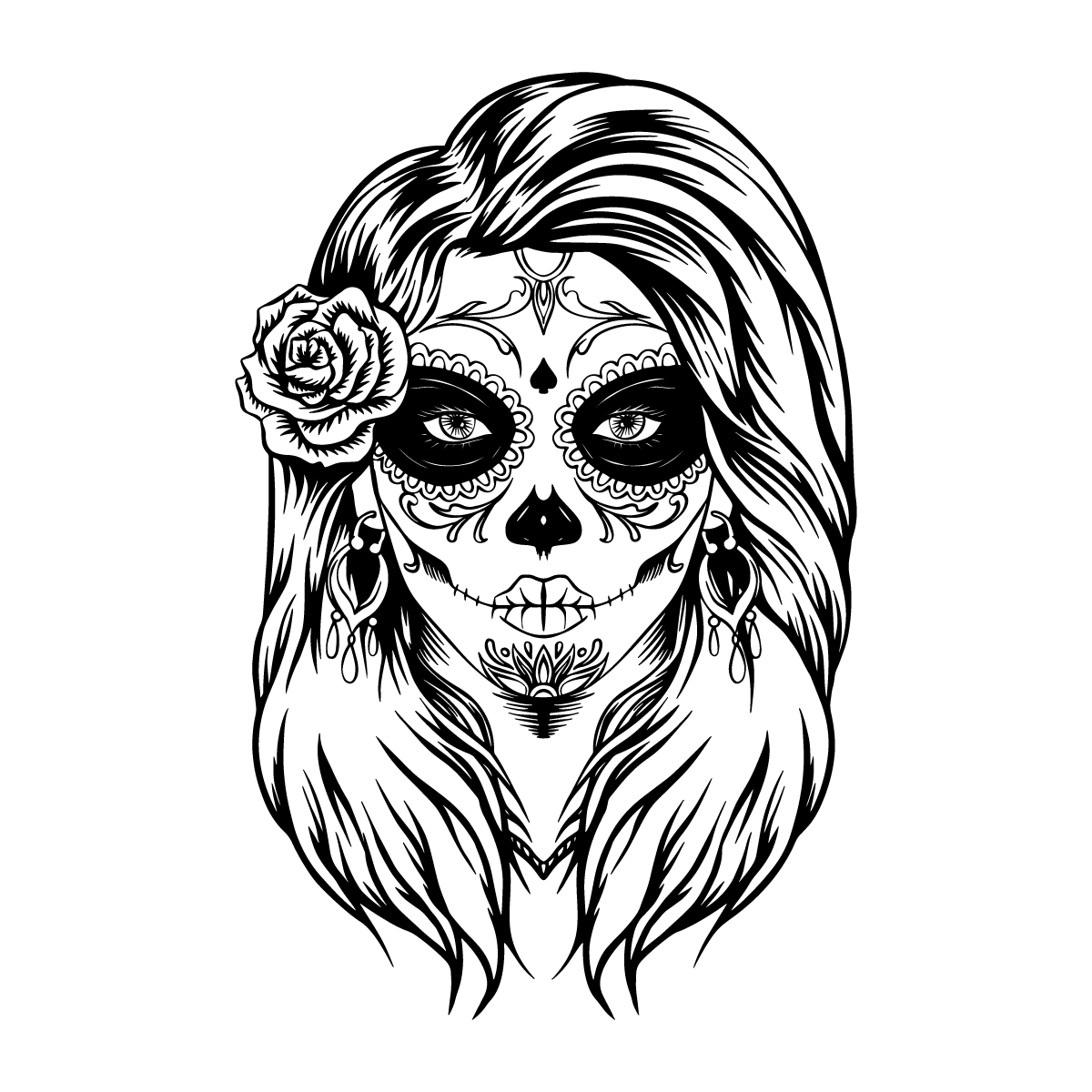 La Catrina Svg | Inspire Uplift