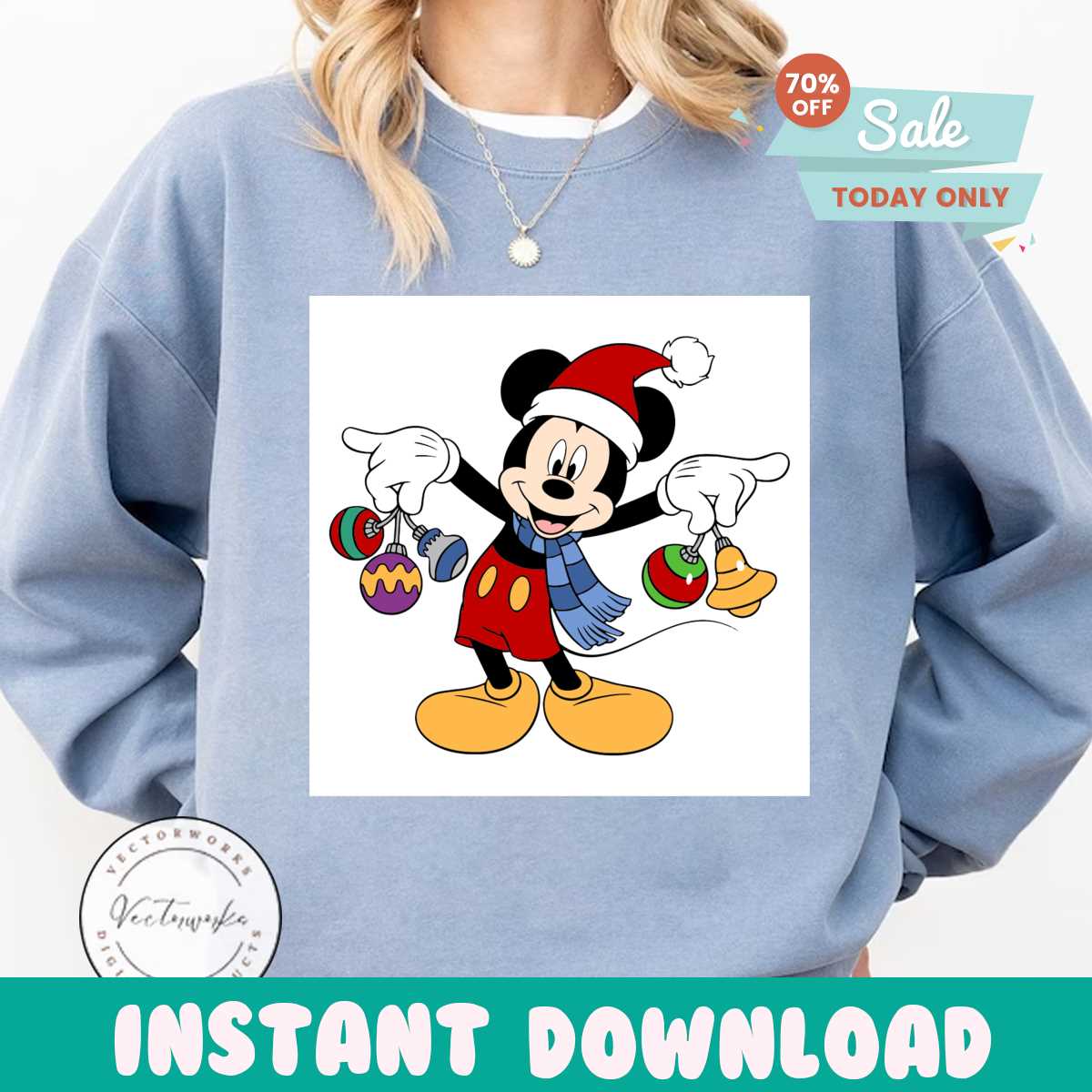Christmas Mickey Mouse Svg, Disney Svg, Christmas Svg, Micke | Inspire ...