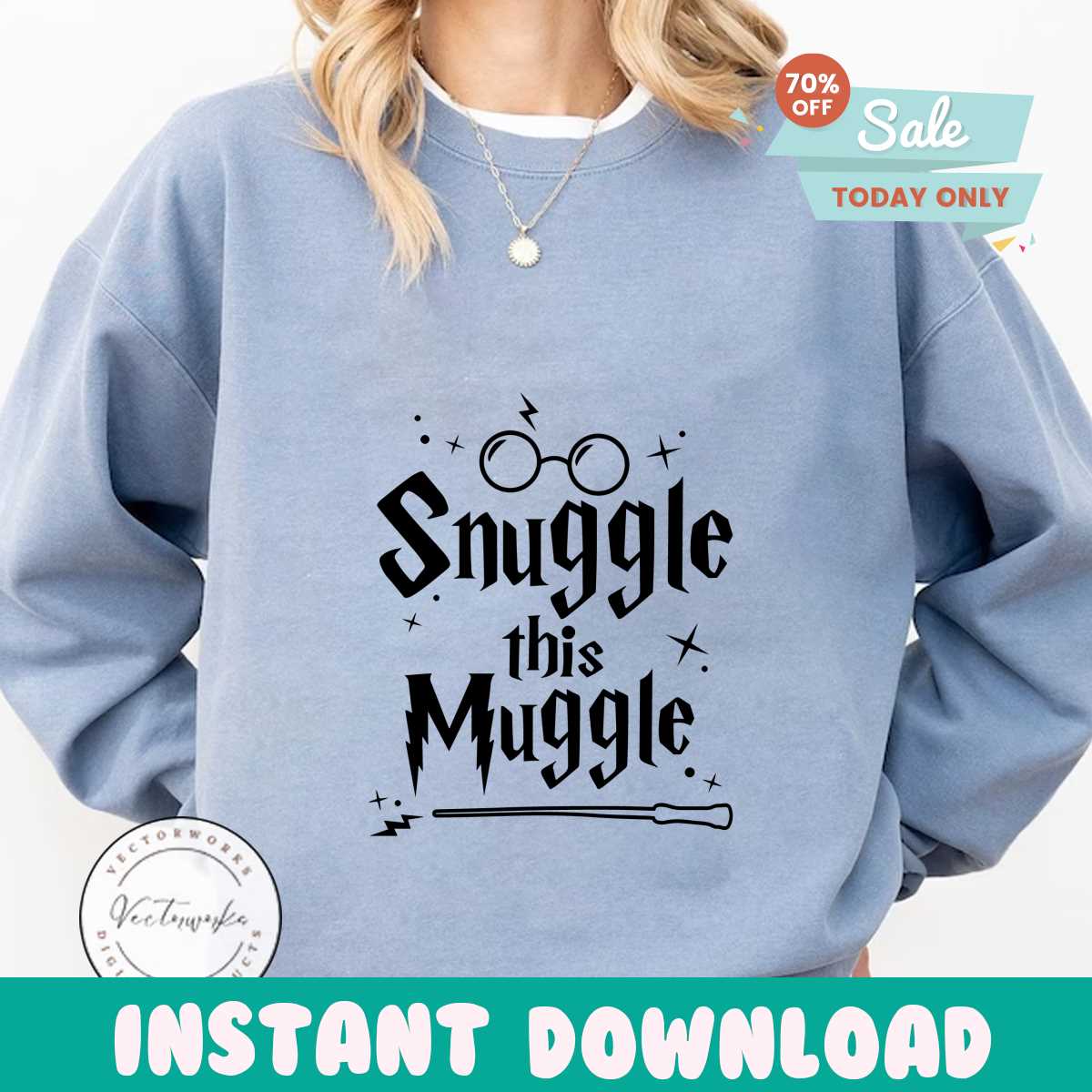 Snuggle This Muggle SVG, PNG, instant download, Cricut cut f - Inspire ...