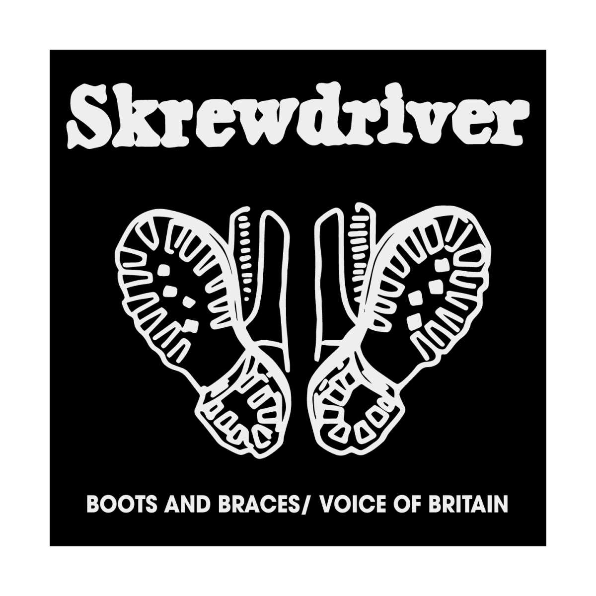 Skrewdriver Boots and Braces Voice Of Britain SVG | Inspire Uplift