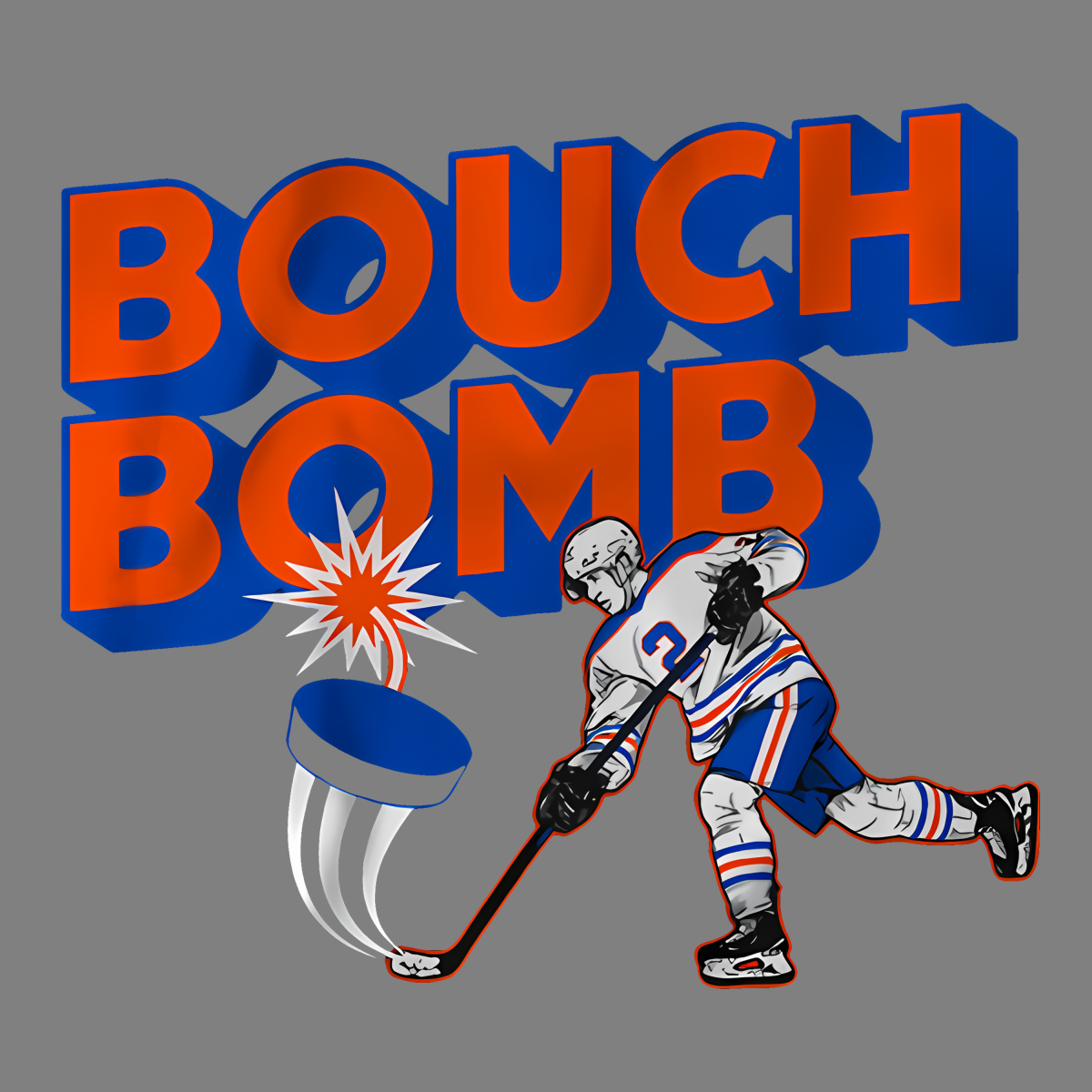 Evan Bouchard Edmonton Oilers Bouch Bomb Png | Inspire Uplift