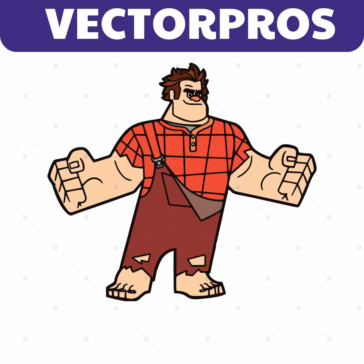Ralph Vector SVG, WreckIt Ralph SVG, Disneyland Ears clipart | Inspire ...