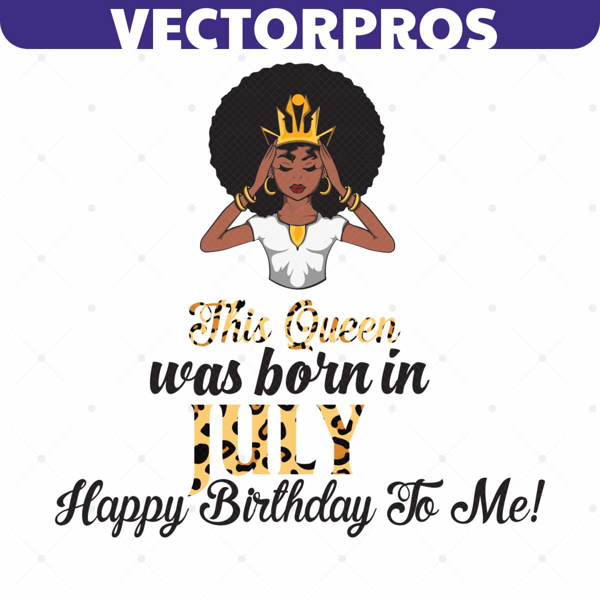 This Queen Was Born In July, Birthday Svg, July Birthday Svg | Inspire ...