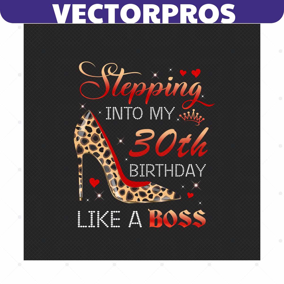 Stepping Into My 30th Birthday Like A Boss Png, Birthday Png | Inspire ...