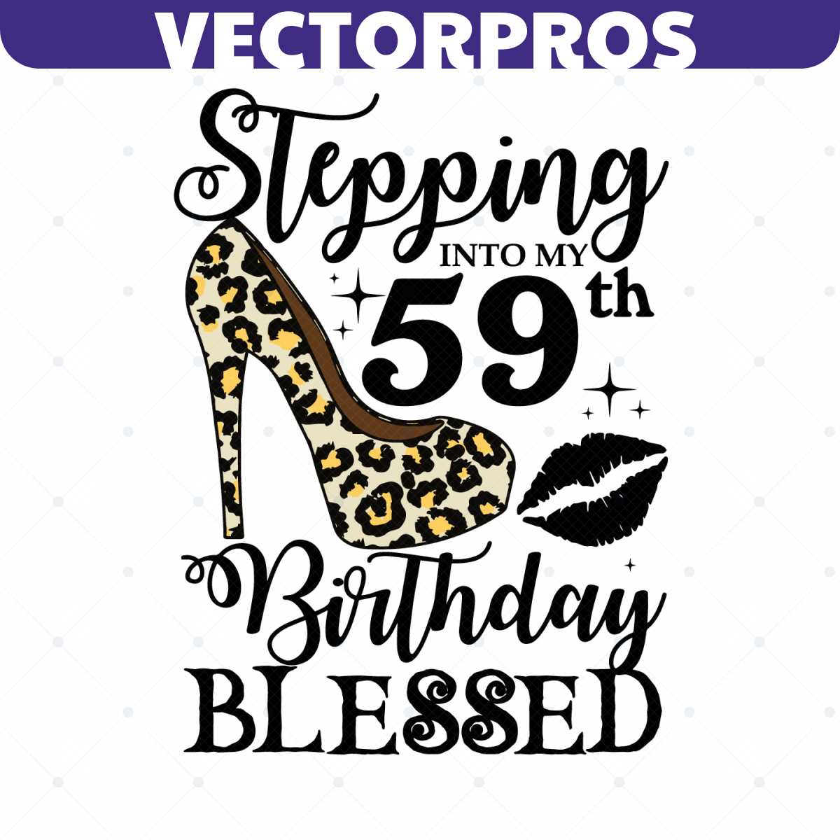 Stepping Into My 59th Birthday Blessed Svg, Birthday Svg, 59 | Inspire ...