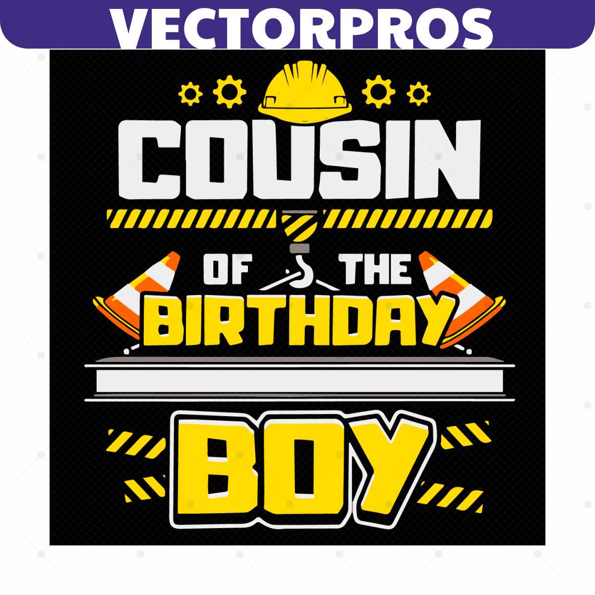 Construction Birthday Svg | Inspire Uplift